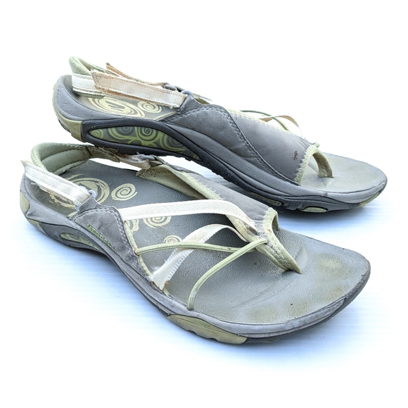 Merrell | Shoes | Merrell Womens Siren Tansy Strappy Vibram Sandals ...